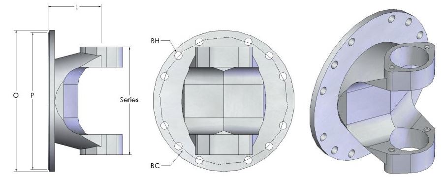 Flange Yokes – Prop Shaft Supply